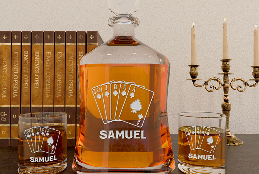 Personalized Decanter - Custom Engraved Whiskey Decanter – MAISON CUSTOM