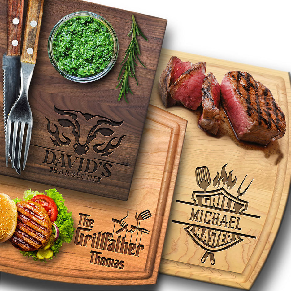 Personalized Cutting Boards - Custom Engraved Wood Cutting Board ...
